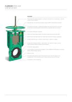 CLARKSON MODEL KGD SLURRY KNIFE GATE VALVES - Emerson Automation ...