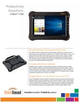 xTablet T1500 Tablet - MobileDemand - PDF Catalogs | Technical ...