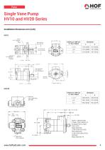 Single and Double Vane Pump HV10 and HV20 Series - HOF HYDRAULIC - PDF ...