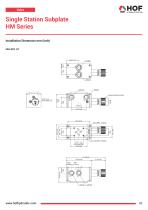 Single Station Subplate HM Series - HOF HYDRAULIC - PDF Catalogs | Technical Documentation ...