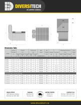 Industrial Downdraft Tables - Diversitech - PDF Catalogs | Technical ...