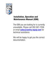 Model MCL Sampler IOM - Sentry Equipment - PDF Catalogs | Technical ...