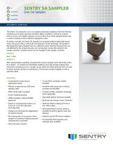 Bulk solids sampler - SA - Sentry Equipment - dust / automatic / rotary