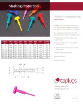 Cylindrical plug - LEPP-SH series - Caplugs - non-threaded / silicone ...