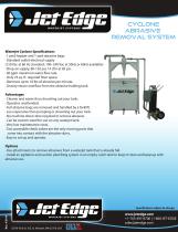 WATERJET CYCLONE ABRASIVE REMOVAL SYSTEM - JET EDGE - PDF Catalogs ...