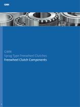SPRAG TYPE FREEWHEEL CLUTCHES SERIES 400 AND 8000 - GMN - PDF Catalogs ...