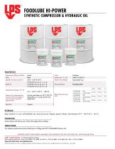 FOODLUBE HI-POWER SYNTHETIC COMPRESSOR & HYDRAULIC OIL - LPS ...