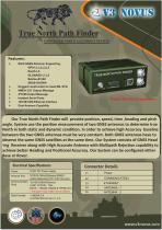 North alignment GNSS module - TRUE NORTH PATH FINDER - V3Novus Pvt Ltd ...