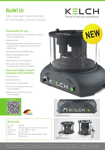 KELCH Product Catalogue Precisions Tools - KELCH - PDF Catalogs ...