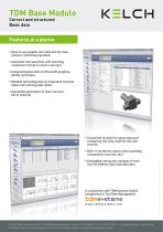 KELCH TDM Base Module - KELCH - PDF Catalogs | Technical Documentation | Brochure
