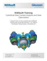 KISSsoft Training - Gleason - PDF Catalogs | Technical Documentation ...