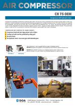 CH 75 AIR COMPRESSOR - English - DOA Hydraulic Tools Srl - PDF Catalogs ...