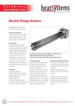 Electric flange heaters - heatsystems GmbH & Co. KG - PDF Catalogs ...