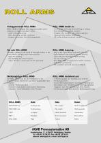 ROLL-ARMS - AGAB Pressautomation AB - PDF Catalogs | Technical ...