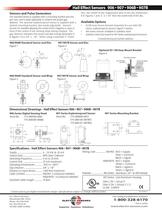 Sensors - 906 Hall-effect - Electro-Sensors - PDF Catalogs | Technical ...