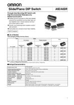 A6D/A6DR - OMRON Electrical Components - PDF Catalogs | Technical ...