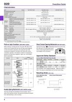D2D - OMRON Electrical Components - PDF Catalogs | Technical Documentation | Brochure