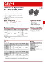 G5V-1 - OMRON Electrical Components - PDF Catalogs | Technical ...