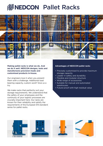 Drive-in Racks - Nedcon France sas - PDF Catalogs | Technical ...