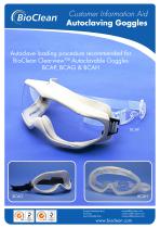 Autoclaving Goggles Procedure - BioClean - PDF Catalogs | Technical ...