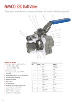 NAVCO Floating Ball Valves Brochure - CAMERON - PDF Catalogs ...
