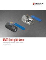 NAVCO Floating Ball Valves Brochure - CAMERON - PDF Catalogs ...
