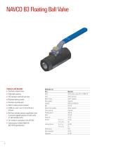 NAVCO Floating Ball Valves Brochure - CAMERON - PDF Catalogs ...
