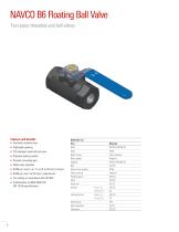 NAVCO Floating Ball Valves Brochure - CAMERON - PDF Catalogs ...
