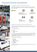 Infrastructures and nuclear brochure - CAE GROUPE - PDF Catalogs ...