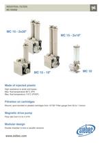 Filters MC10 series - Siebec - PDF Catalogs | Technical Documentation ...