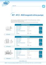 Pumps M7-M15-M20 - Siebec - PDF Catalogs | Technical Documentation | Brochure