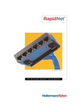 RapidNet Brochure - HellermannTyton - PDF Catalogs | Technical Documentation | Brochure