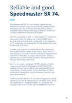 The reliable solution. Speedmaster SX 74. - Heidelberger Druckmaschinen ...