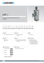 LCP32_Pneumatic retractable locating pin unit, single rod - UNIVER ...