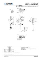 LCZ40_Irreversible pneumatic retractable locating pin unit, single rod ...