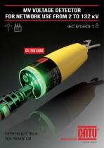 CC-765 VOLTAGE DETECTOR - CATU - PDF Catalogs | Technical Documentation ...