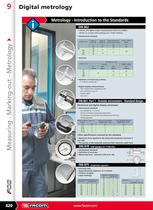 Measuring, marking-out, metrology - FACOM - PDF Catalogs | Technical ...