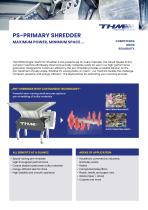 PS-PRIMARY SHREDDER - THM recycling solutions - PDF Catalogs ...