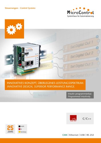MicroControl GmbH & Co. KGのすべてのカタログと技術パンフレット