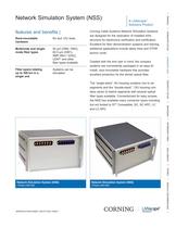 Optical Network Simulation Systems - CORNING - PDF Catalogs | Technical ...