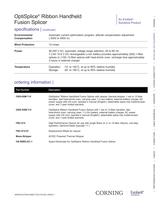 OptiSplice® Ribbon Handheld Fusion Splicer - CORNING - PDF Catalogs ...