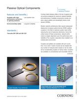 Passive Optical Components - CORNING - PDF Catalogs | Technical ...