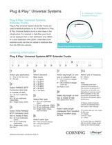 Plug & Play? Universal Systems - CORNING - PDF Catalogs | Technical ...