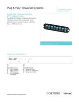 Plug & Play? Universal Systems - CORNING - PDF Catalogs | Technical ...