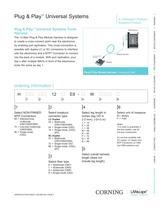 Plug & Play? Universal Systems - CORNING - PDF Catalogs | Technical ...