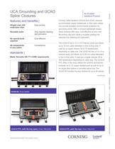 UCA Grounding and UCAO Splice Closure - CORNING - PDF Catalogs ...
