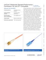 UniCam® Multimode Composite Ferrule Connectors (SC and ST® Compatible ...