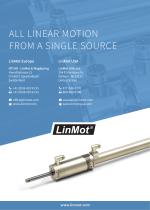 Linear Rotary Motors - Linmot - PDF Catalogs | Technical Documentation | Brochure