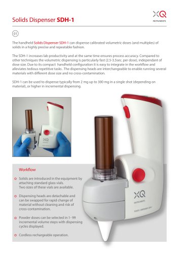 All XQ Instruments catalogs and technical brochures