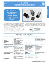 Miniature Circle Hex Connectors - Positronic Industries - PDF Catalogs ...